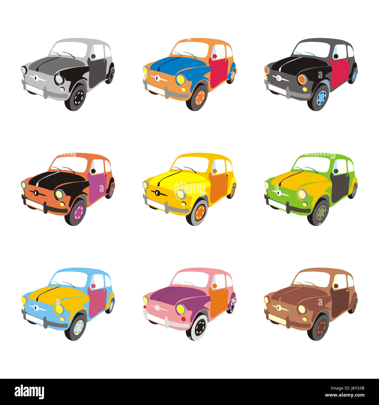 object isolated car automobile vehicle means of travel motor vehicle ...