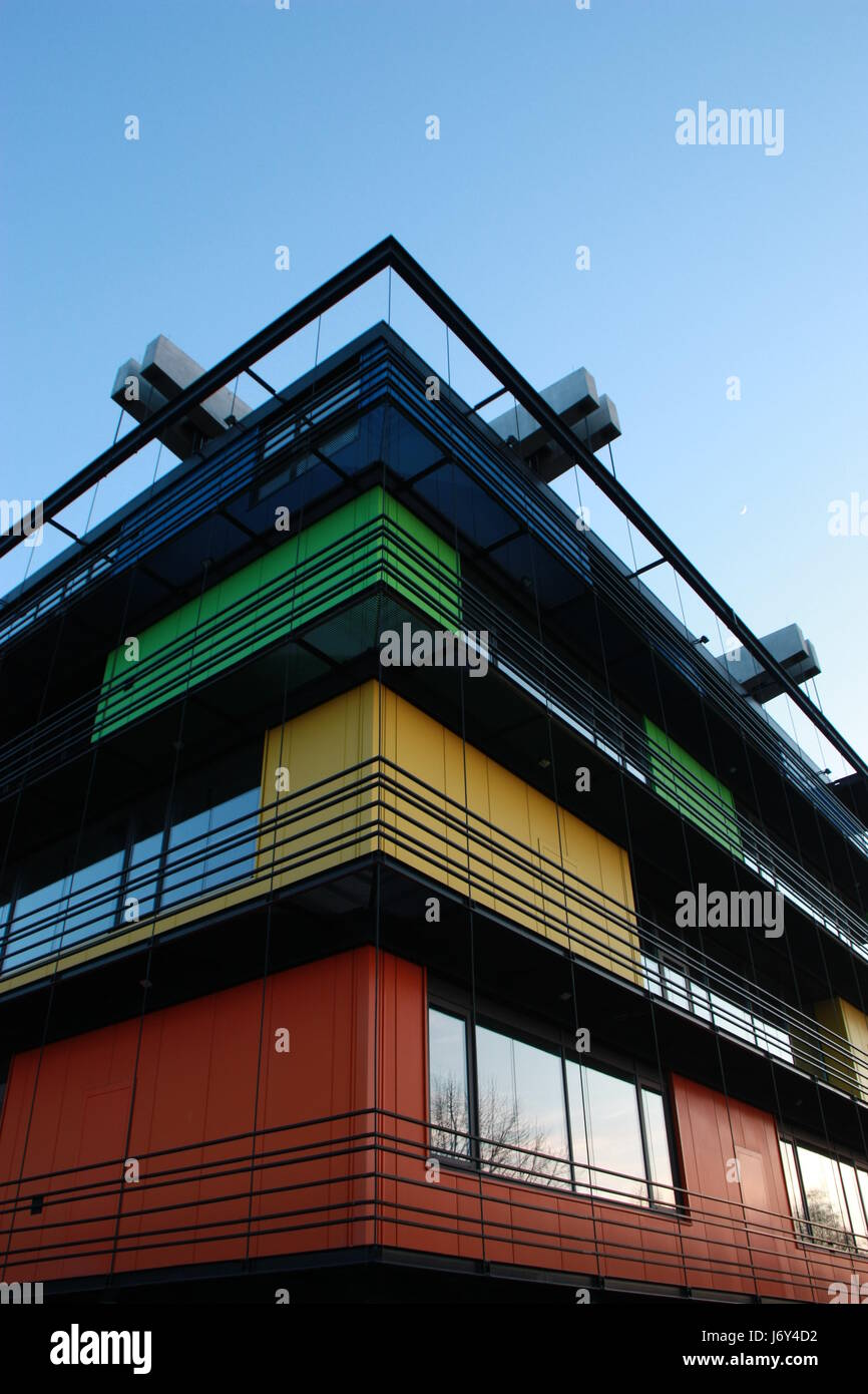 modern modernity office building office block block of offices building ...