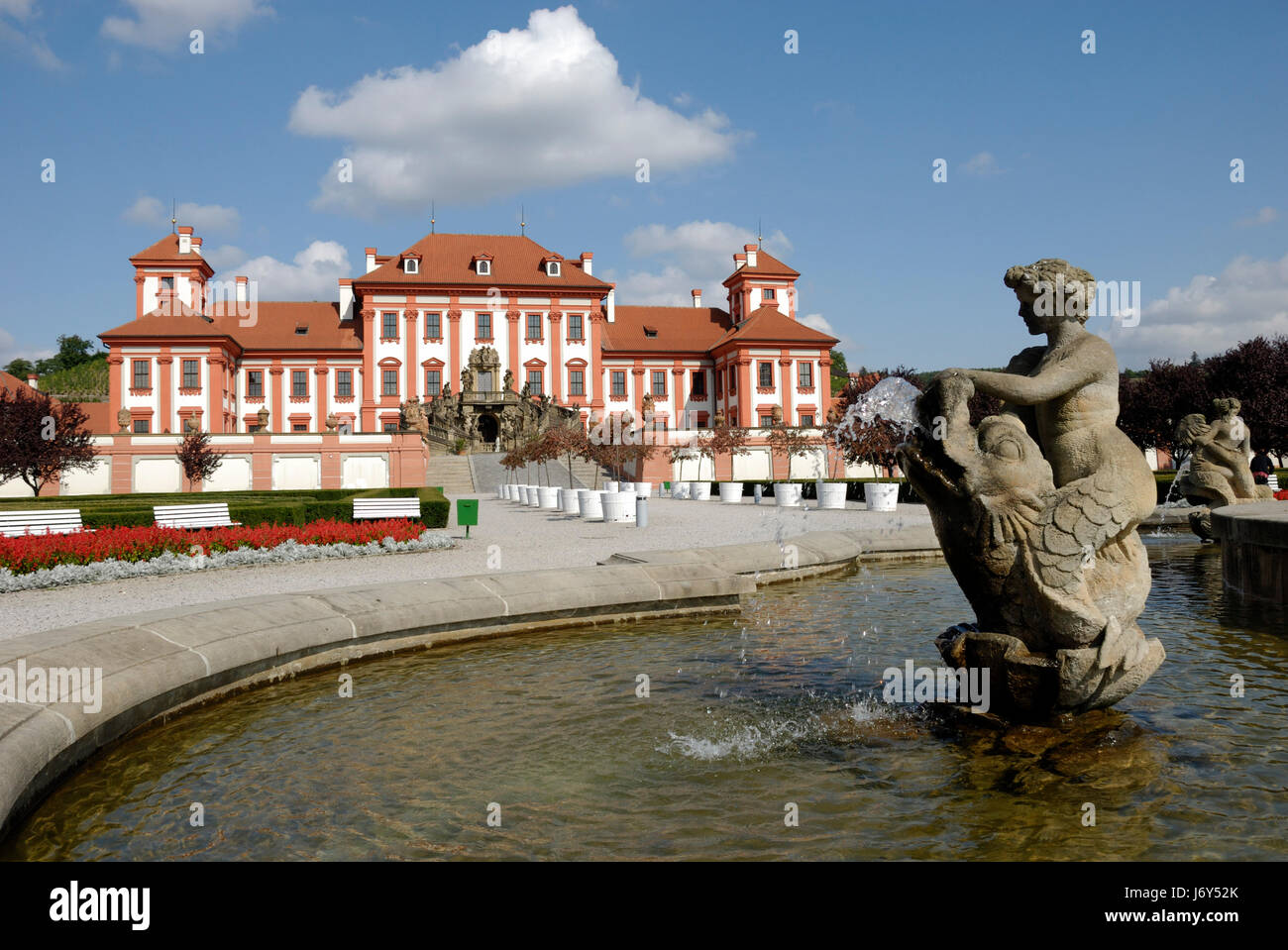troja castle in prague Stock Photo - Alamy