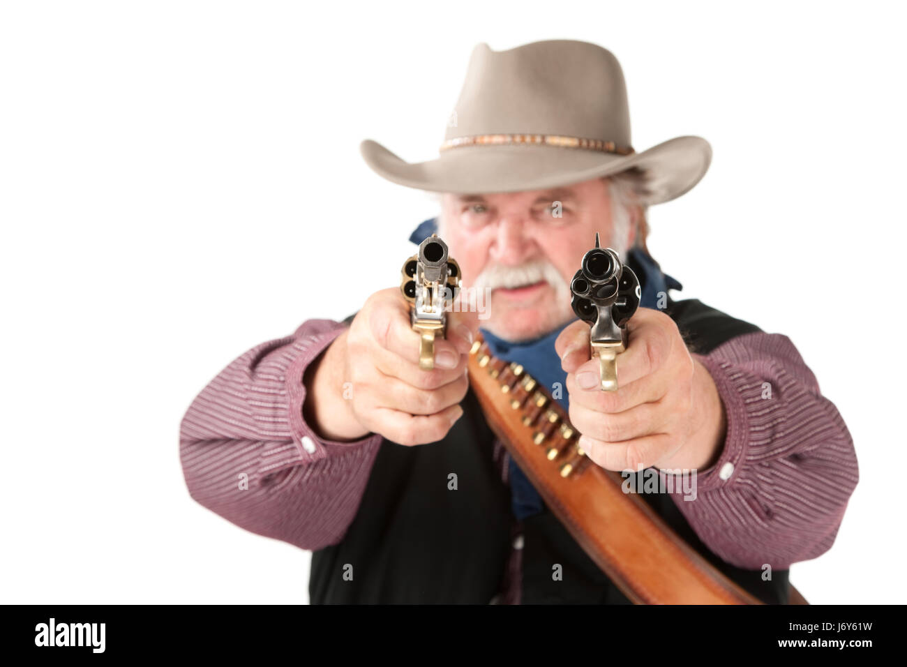Fat black man gun hi-res stock photography and images - Alamy