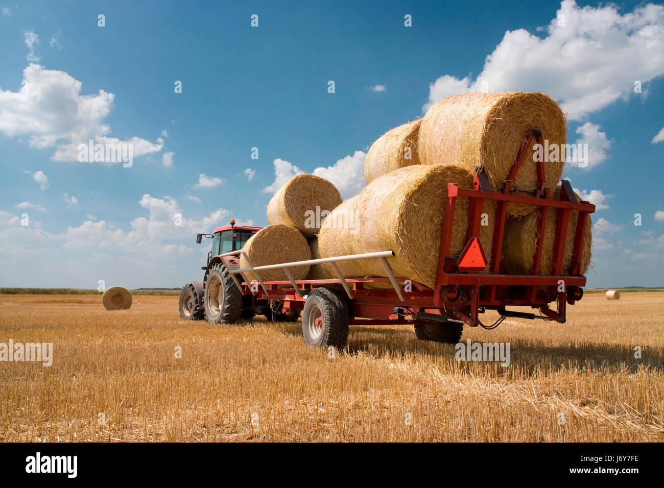 agriculture farming corn tractor harvested haystack railway locomotive ...