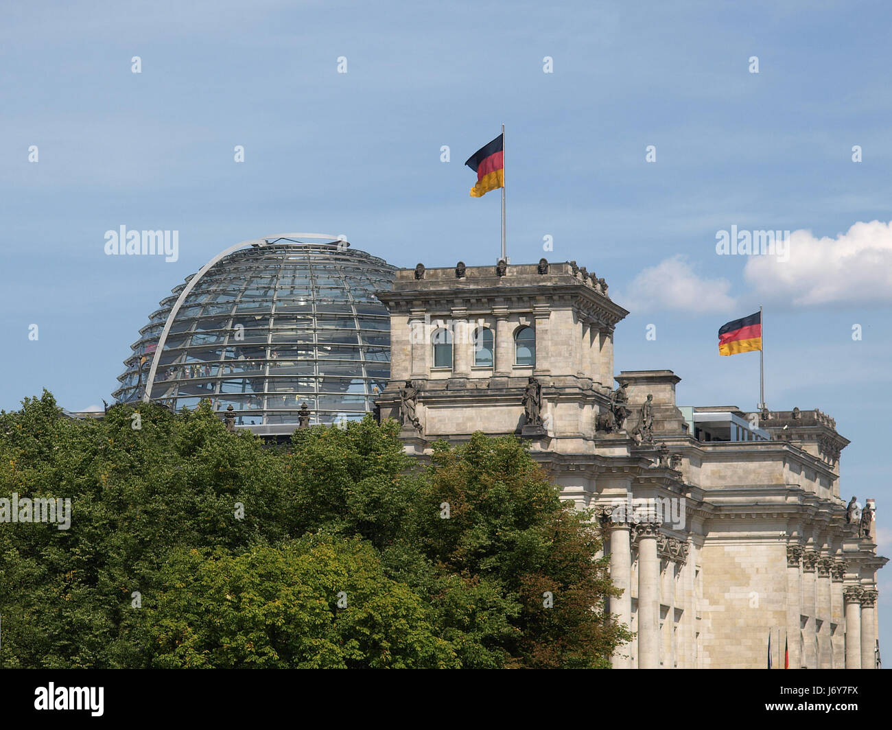 houses berlin germany german federal republic parliament berliner blue ...