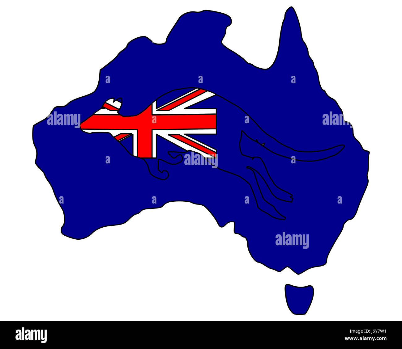sign signal animal australia flag kangaroo pictogram symbol pictograph ...