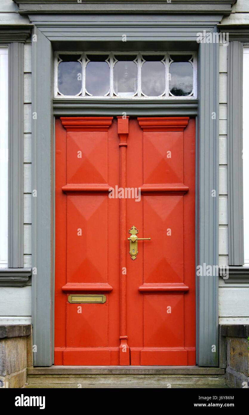 nostalgic entrance door Stock Photo - Alamy
