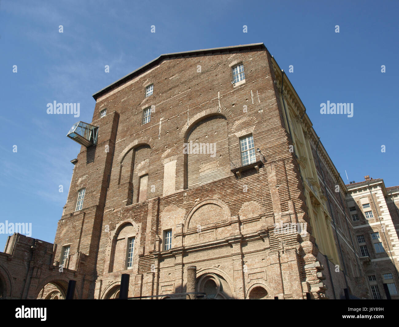 italia castle italy chateau baroque brick masonry style of construction ...