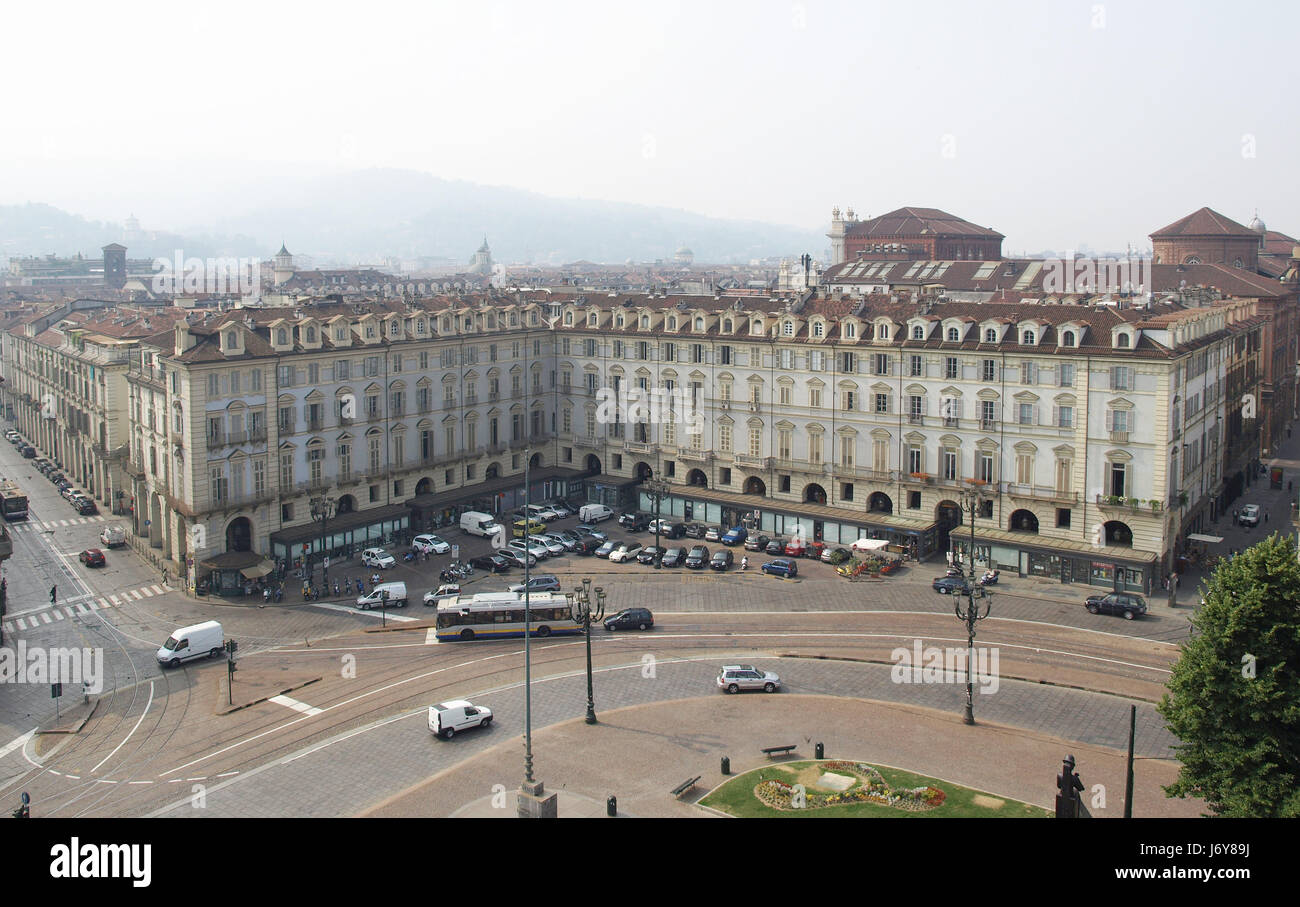 piazza city town bird square centre sight view outlook perspective ...