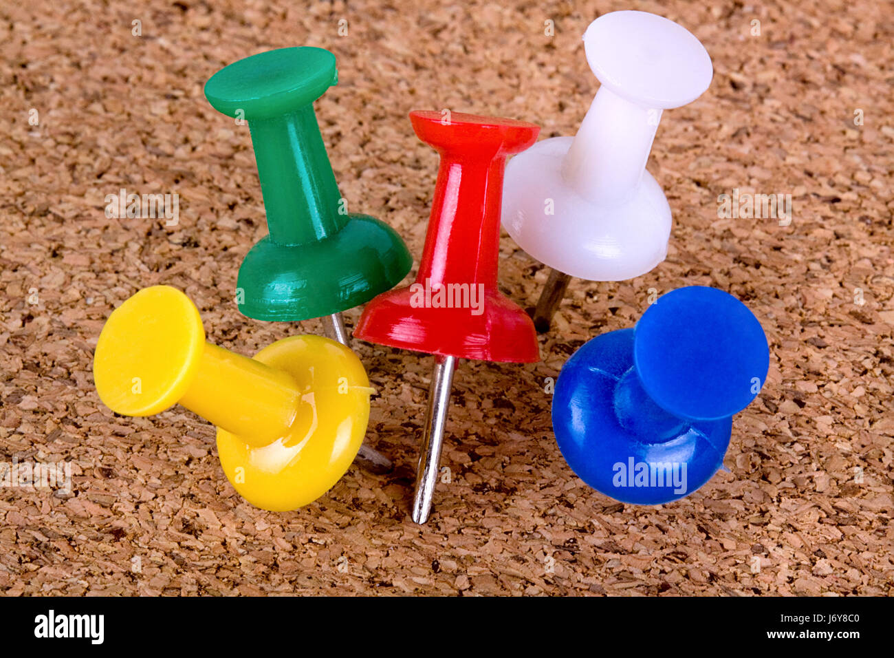 note memo board push cork pin billboard backdrop background blue office ...