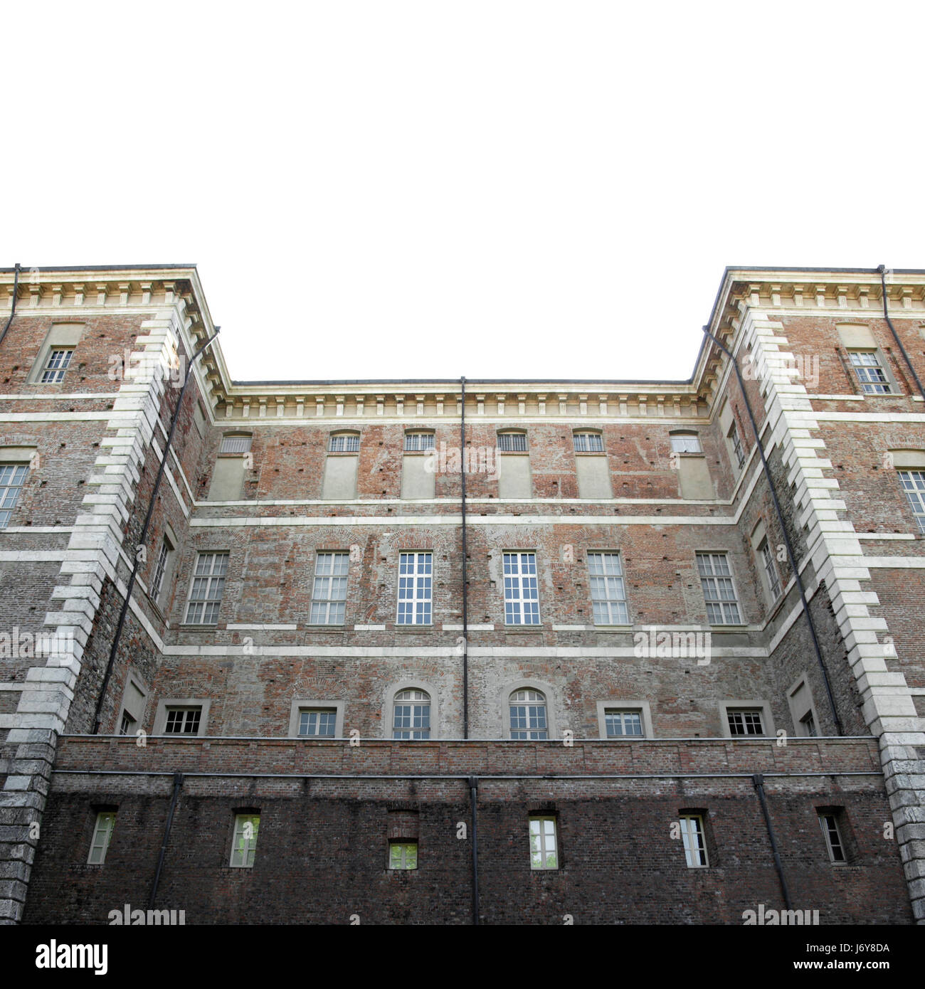 italia castle italy chateau baroque brick masonry style of construction ...