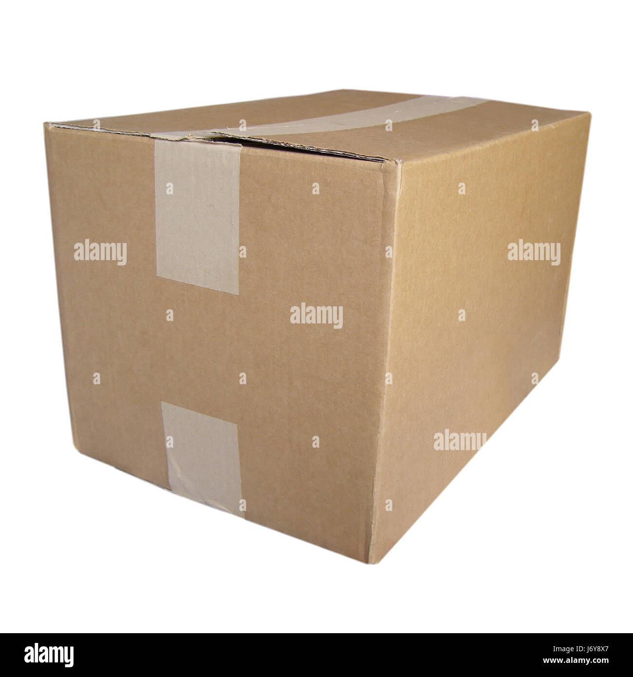 small tiny little short corrugated parcel mail post air packet ...