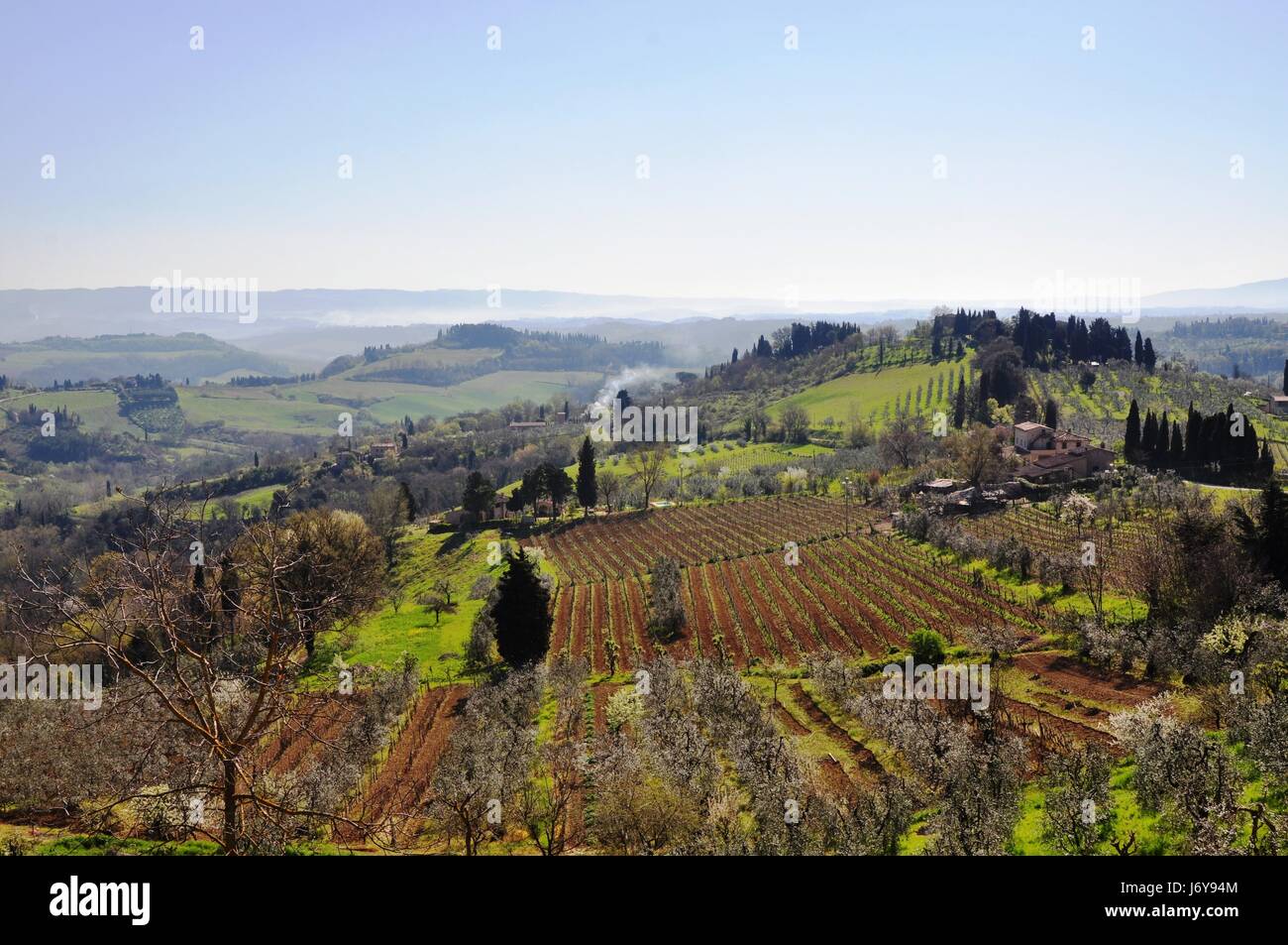 tuscany in spring Stock Photo - Alamy