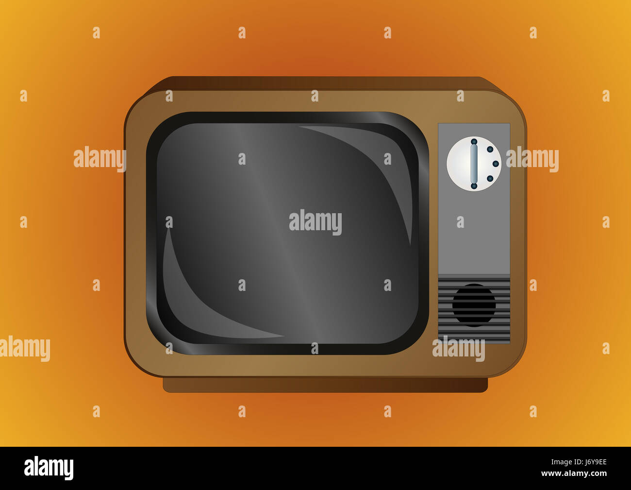 Retro tv hi-res stock photography and images - Alamy