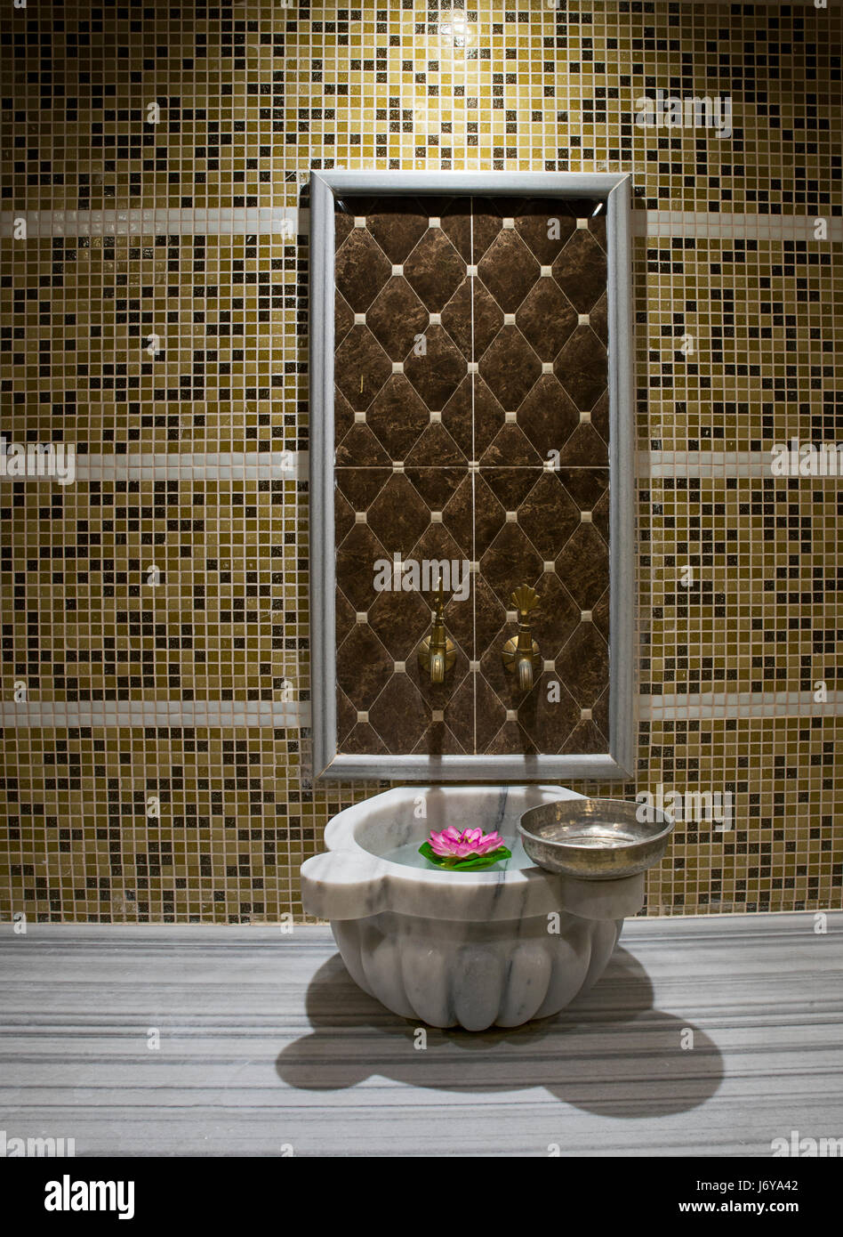 Detail of a traditional Turkish bath Stock Photo - Alamy
