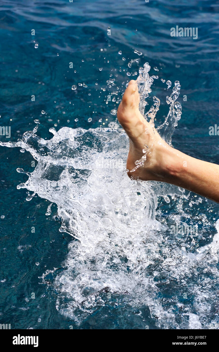 wash foot wellness washing splash water man legs blue humans human ...