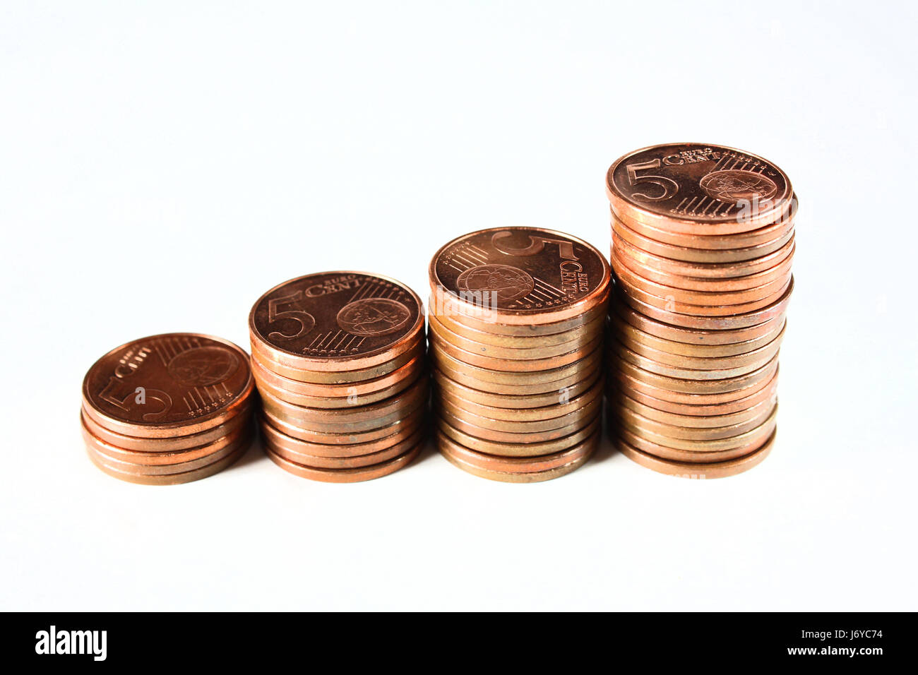 save coins change cent money-stack money symbolic currency five blank ...