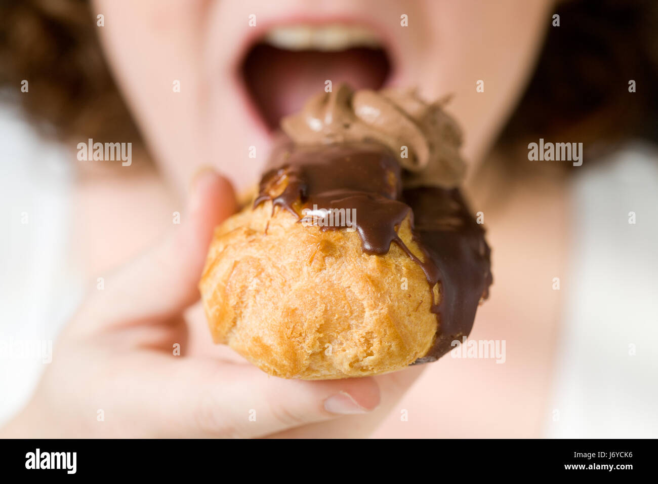 woman food aliment sweet mouth cake pie dessert eating eat eats woman ...