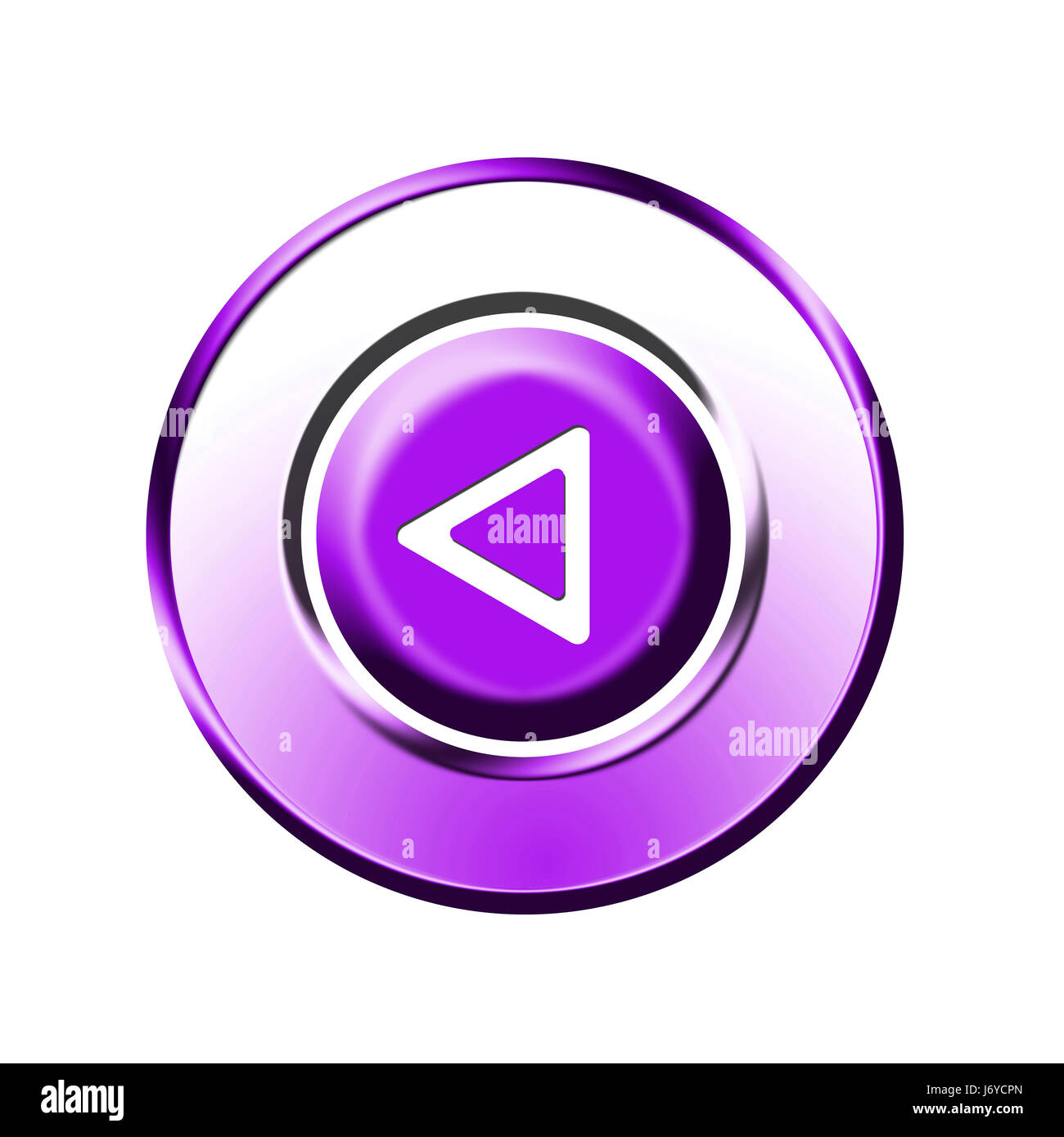 ok direction button triangle back arrow left sign signal isolated ...