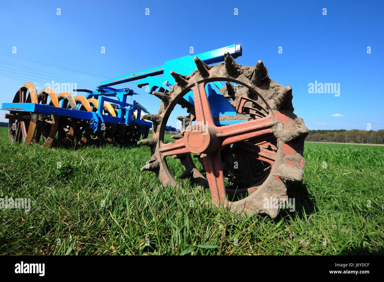 Harrow tool agriculture farming hi-res stock photography and images - Alamy