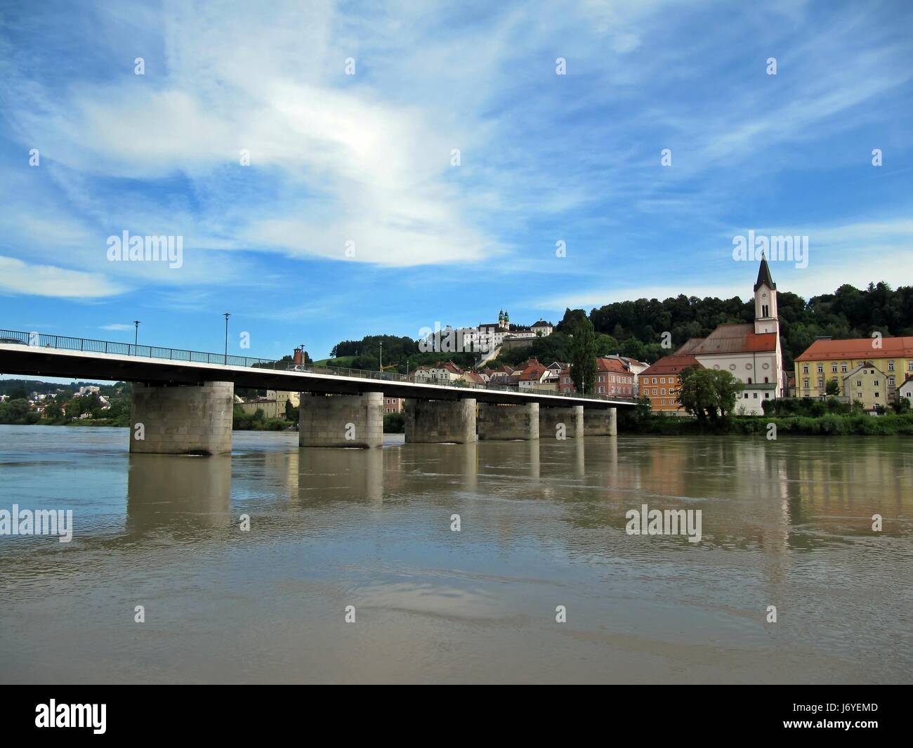 historical river water historical church bridge sights old town lust ...