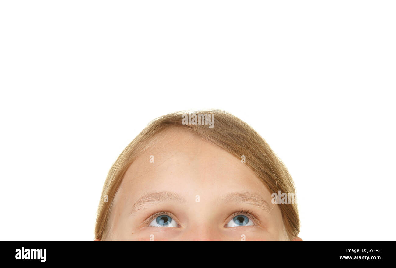 female eyes look glancing see view looking peeking looking at child ...