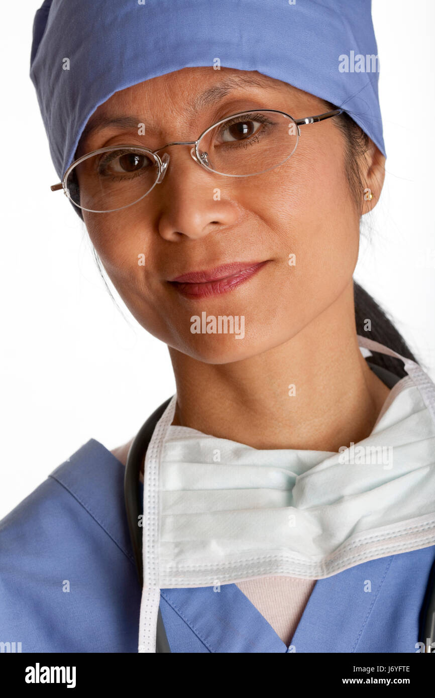 doctor physician medic medical practicioner woman laugh laughs laughing ...