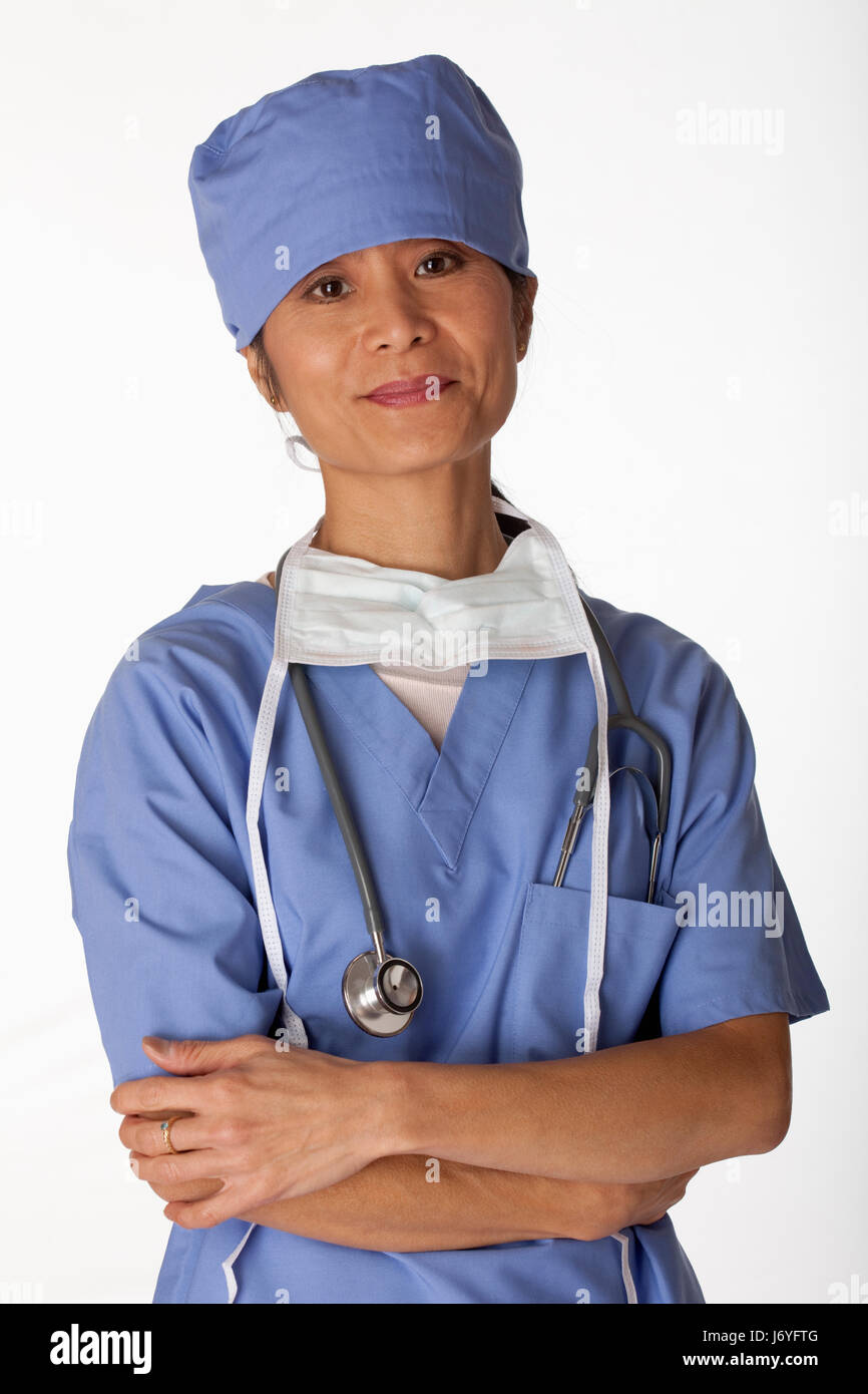 doctor physician medic medical practicioner woman laugh laughs laughing ...