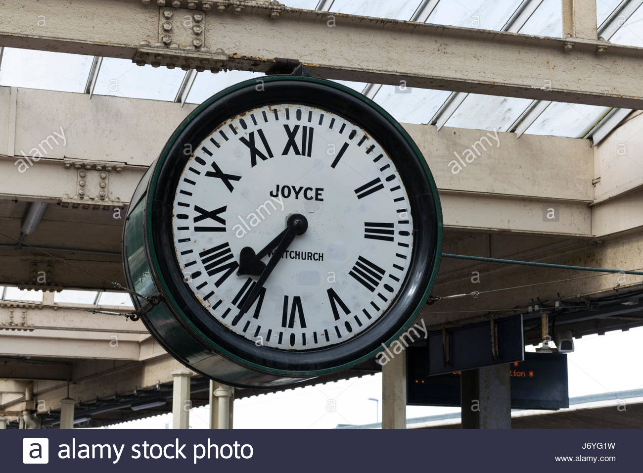 Carnforth Railway Station Clock High Resolution Stock Photography and ...