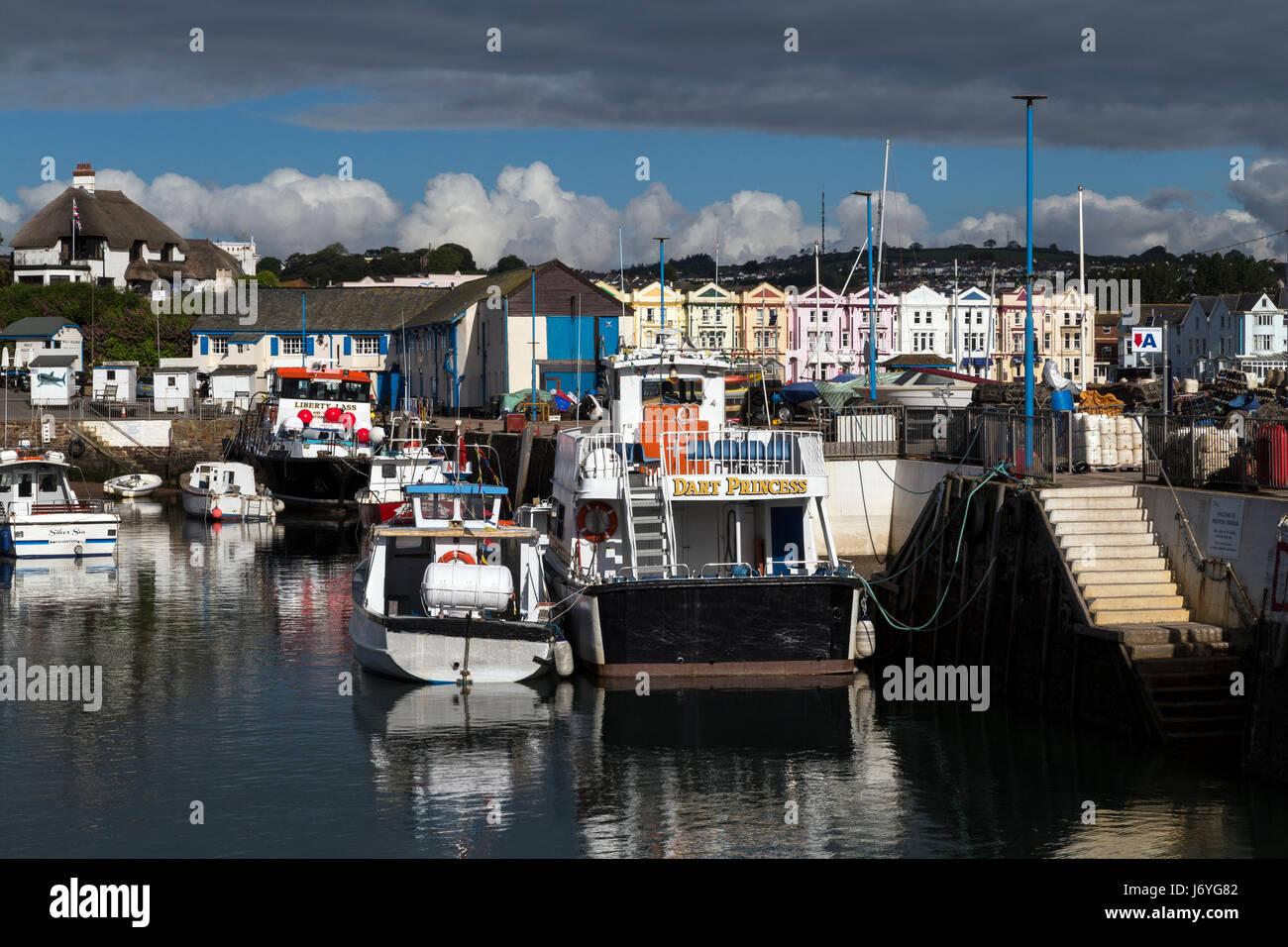 Paignton Harbour Paignton Devon Uk High Resolution Stock Photography ...