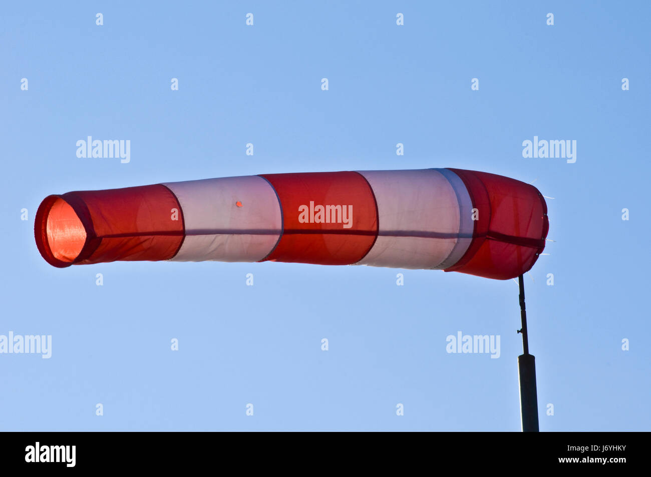 sign signal blue indicate show flag hose windy air red sign signal blue ...