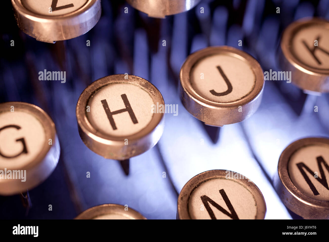 keys of an old typewriter Stock Photo - Alamy