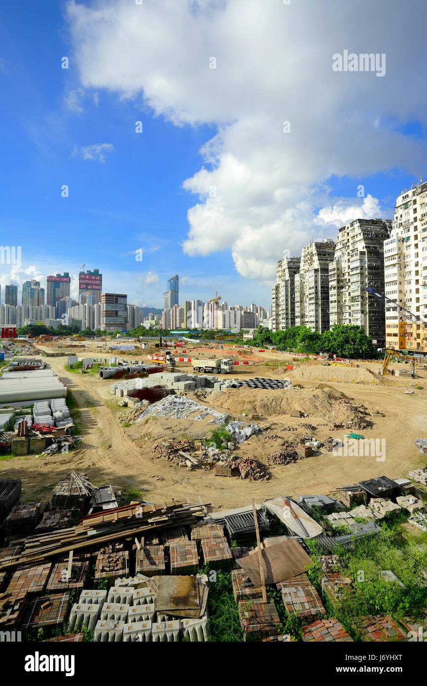 build city town urban scene location site construction blue house ...