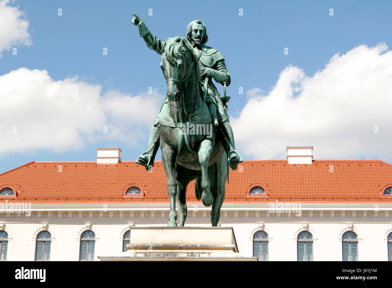 statue bavaria metal munich politics emperor king german federal ...