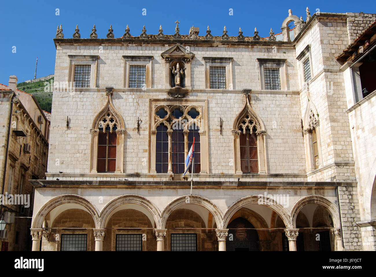 sponza palace dubrovnik Stock Photo - Alamy