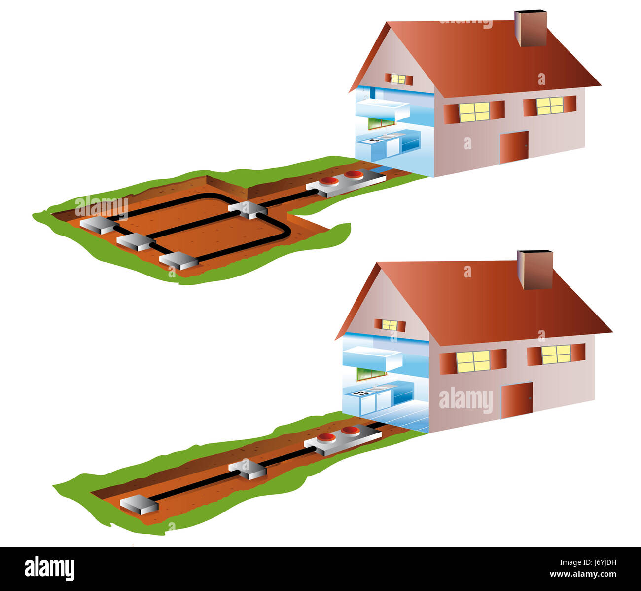 house building interior style of construction architecture ...