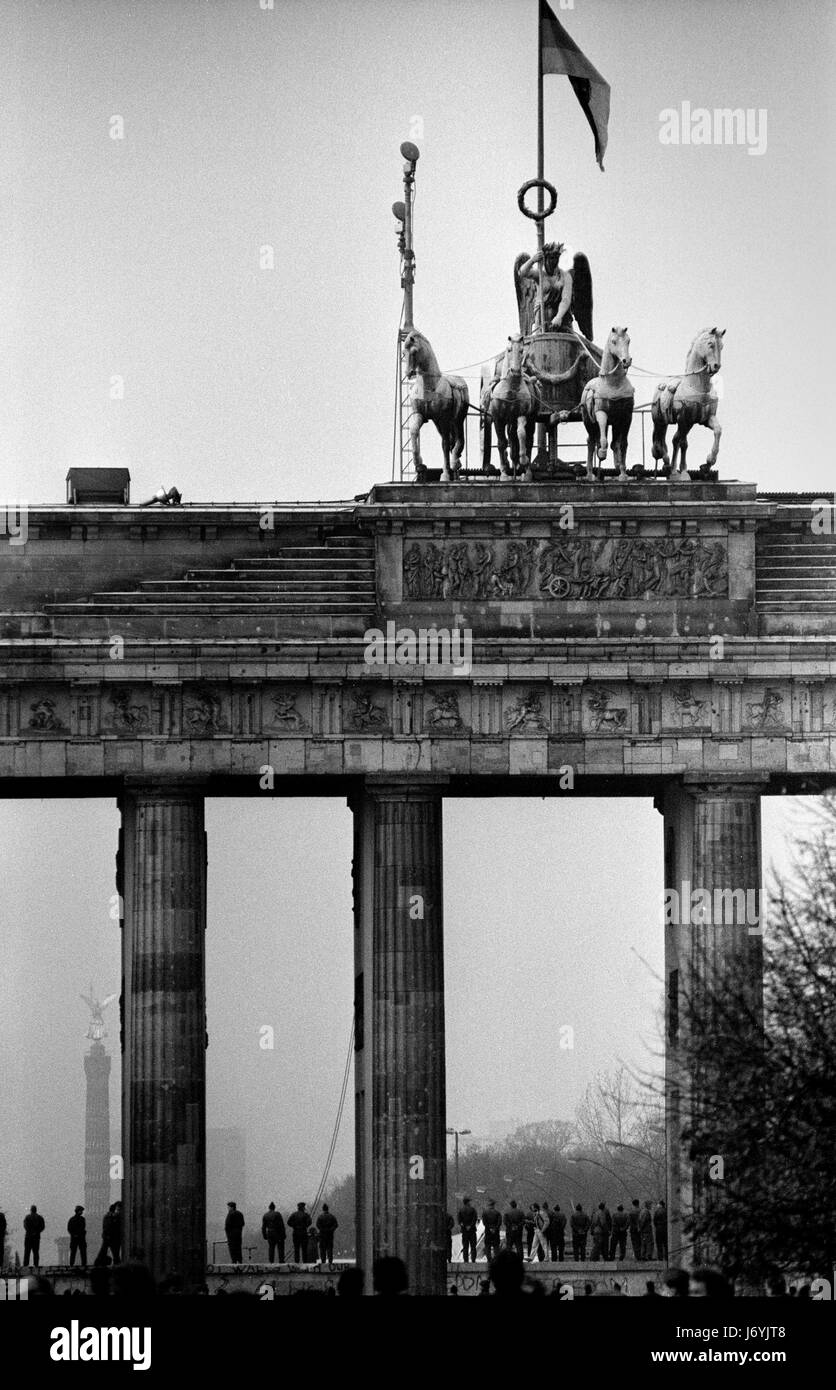 Berlin protest 1989 Black and White Stock Photos & Images - Alamy