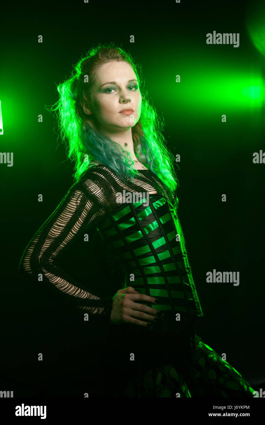 Female model in cosplay costume hi-res stock photography and images - Alamy
