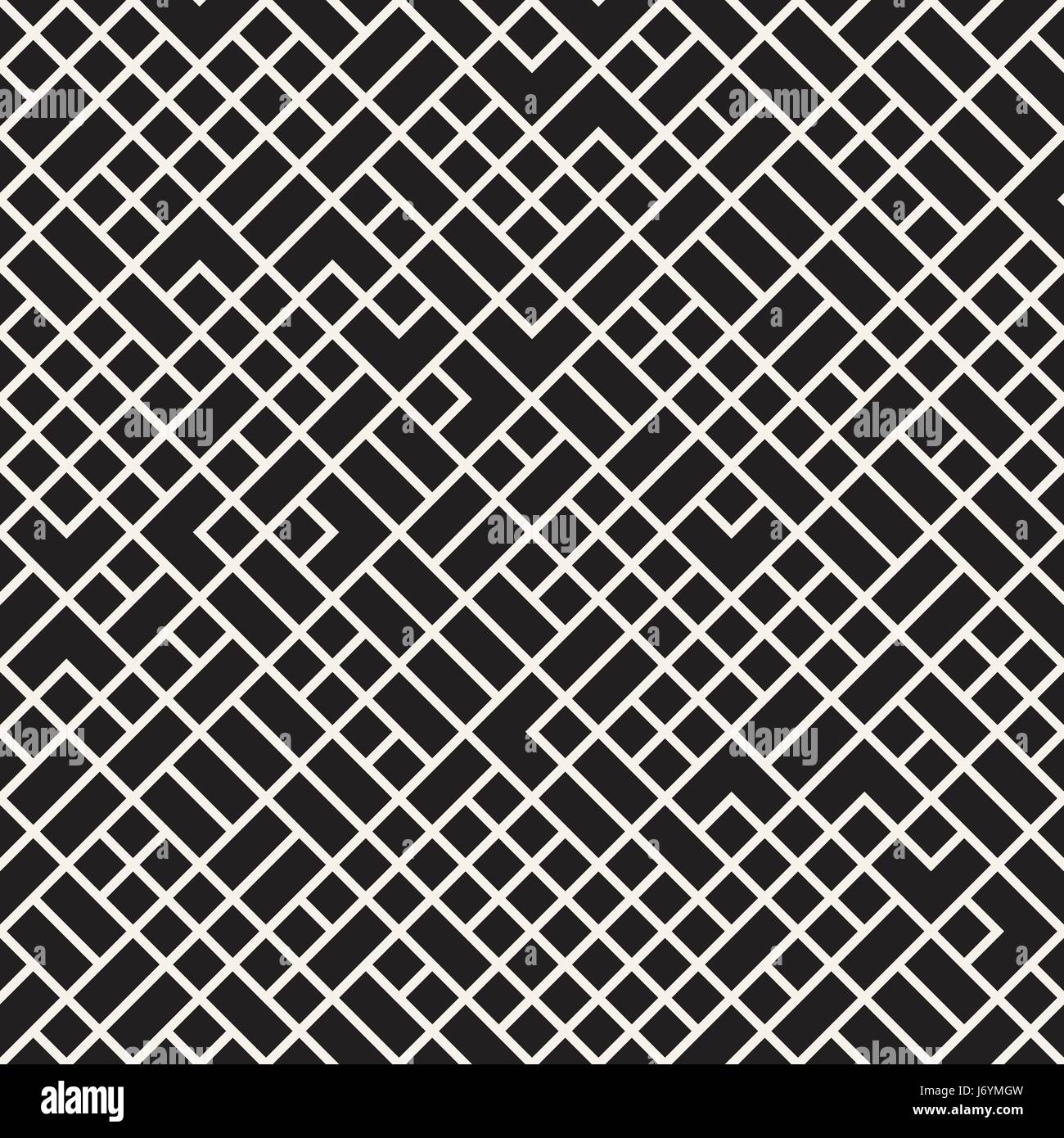 Vector seamless pattern. Mesh repeating texture. Linear grid with ...