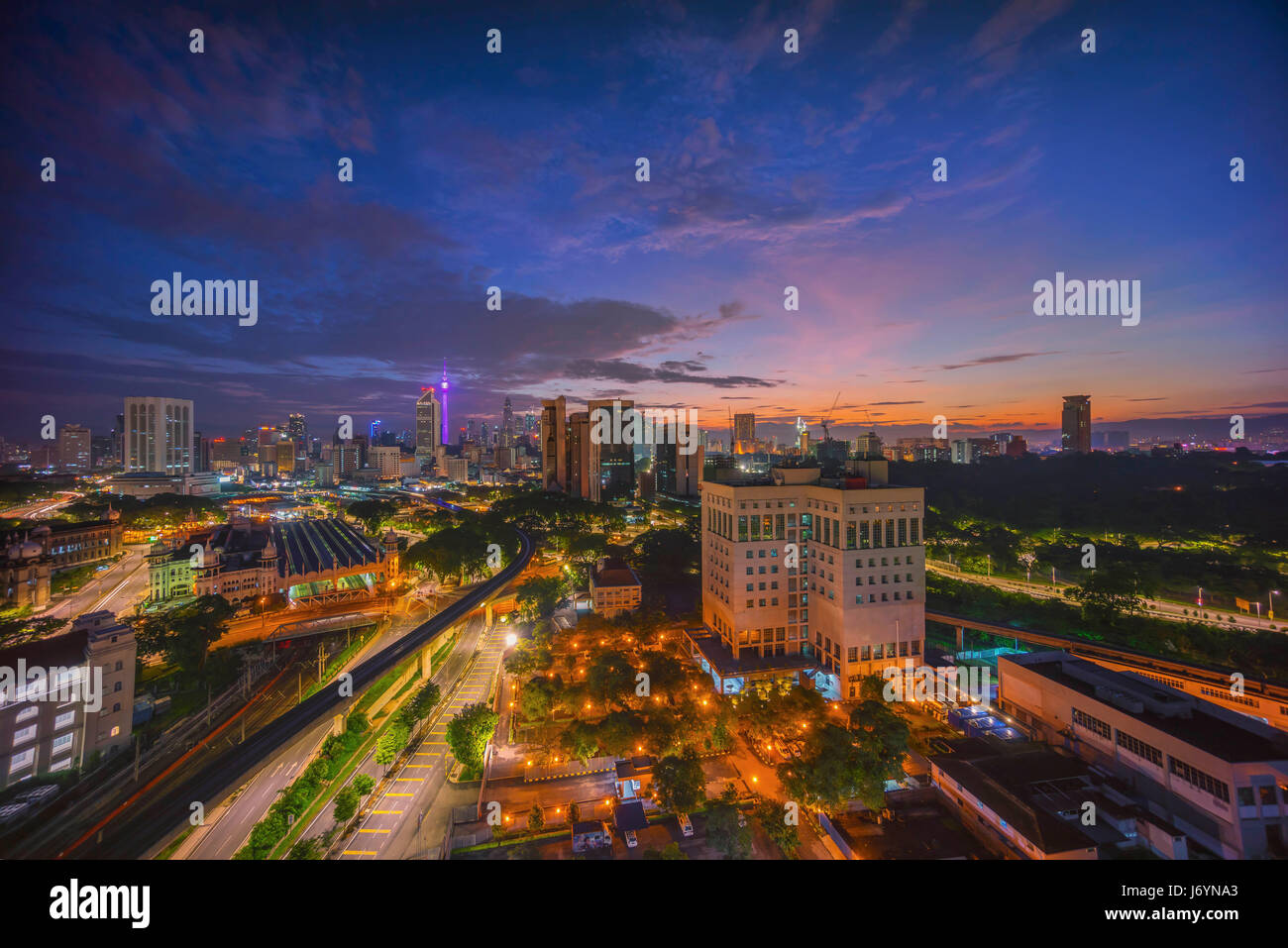 Skyline kuala lumpur hi-res stock photography and images - Alamy