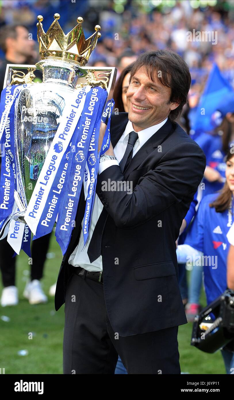 Conte Premier League Trophy High Resolution Stock Photography and ...