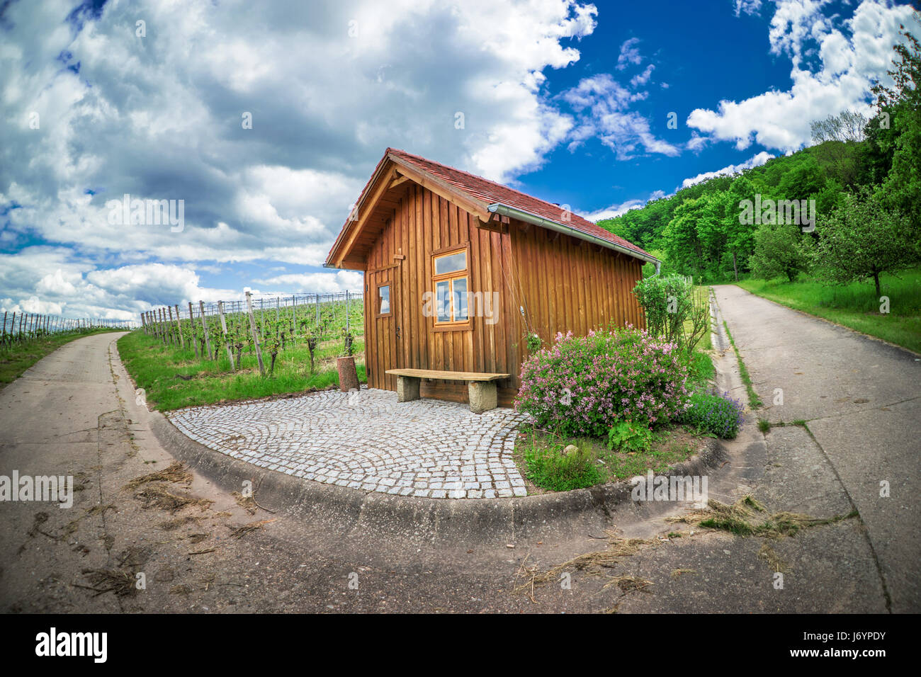 German wooden hut hi-res stock photography and images - Alamy
