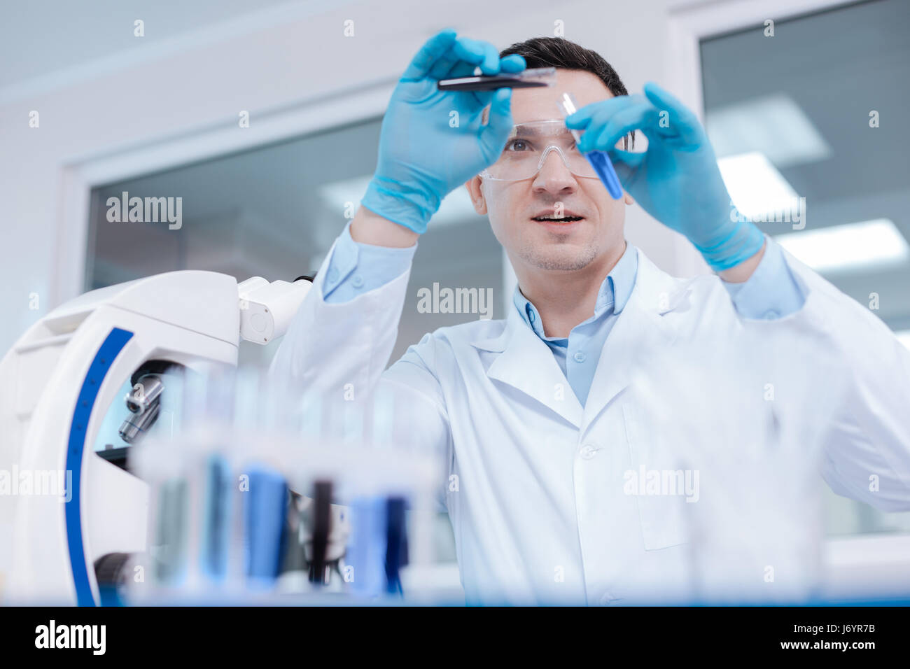 Protective smock hi-res stock photography and images - Alamy