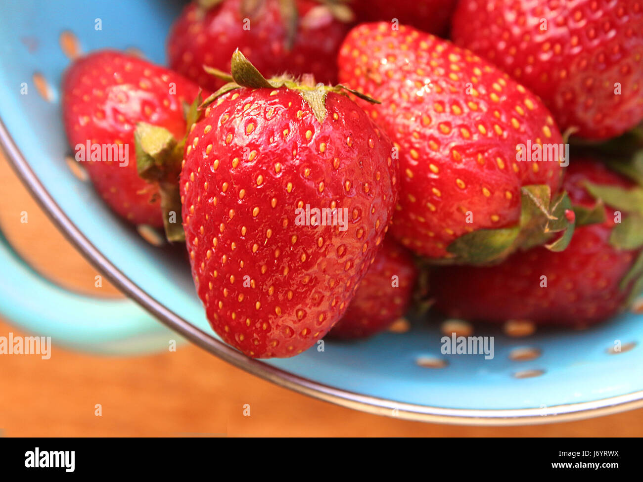 Strawberries close up in hi-res stock photography and images - Alamy