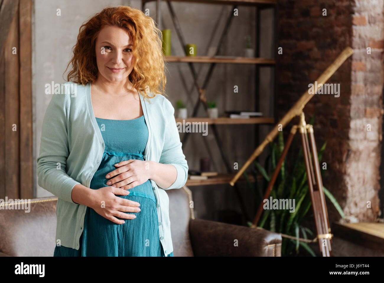 Pregnant Bump Full Term Stock Photos & Pregnant Bump Full Term Stock ...