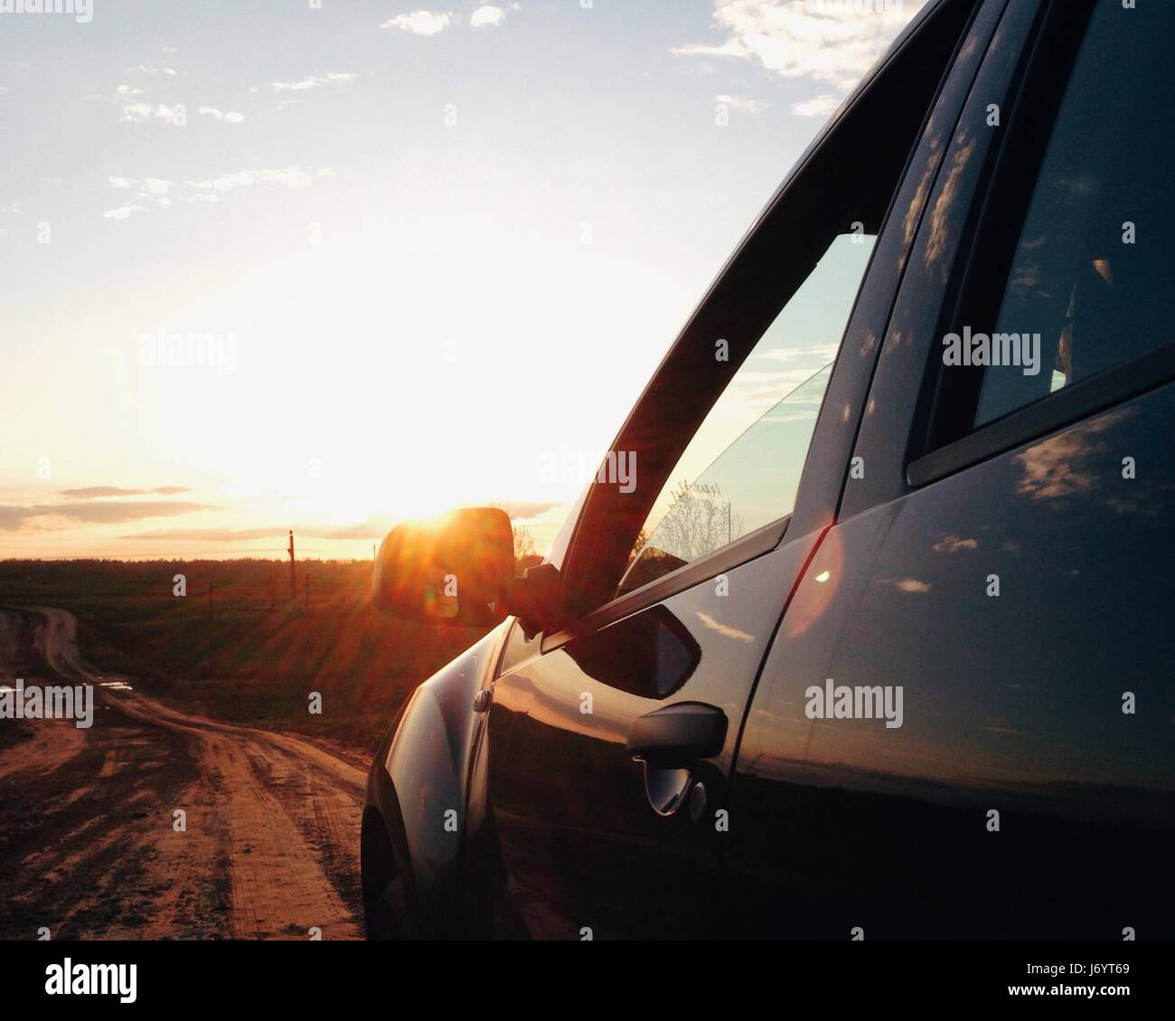 Down a road hi-res stock photography and images - Alamy