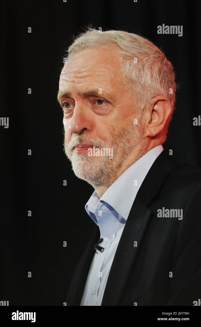 Labour leader Jeremy Corbyn speaks during a General Election campaign ...