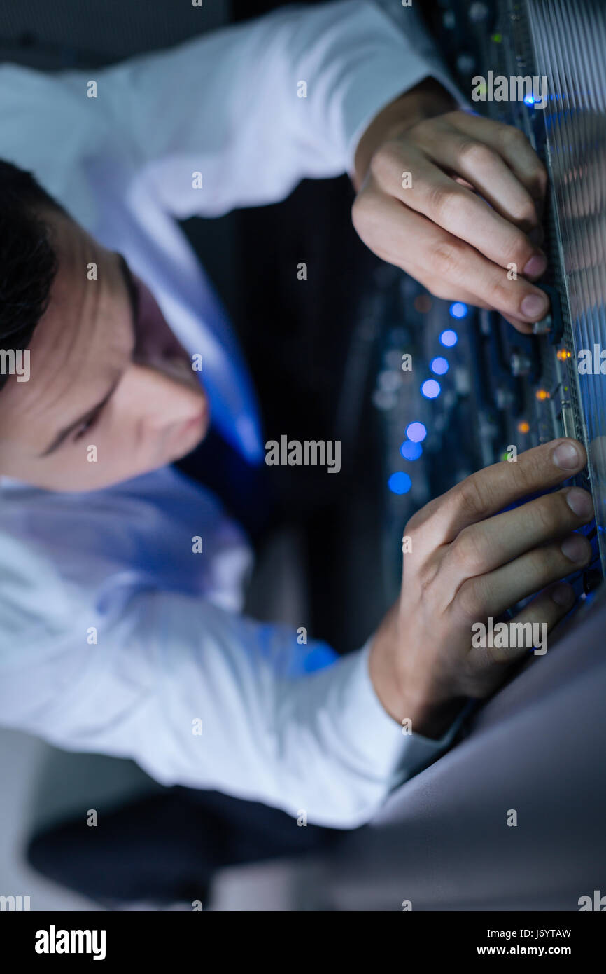 Data center top view hi-res stock photography and images - Alamy