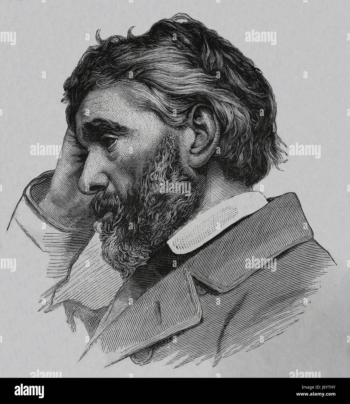 Thomas Carlyle (1795-1881). Scottish philosopher and historian ...