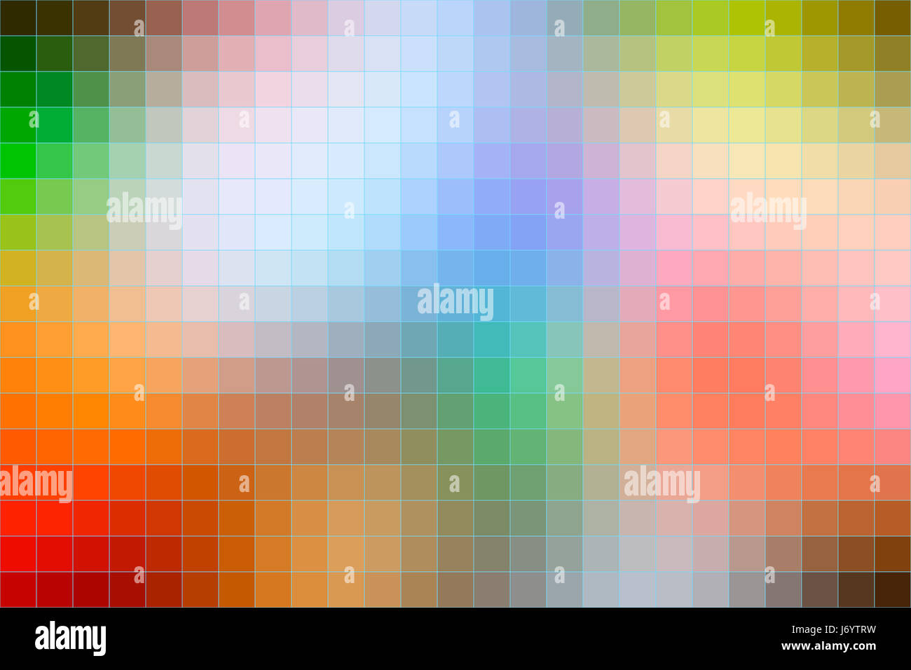 Rainbow colors abstract square tiles mosaic background Stock Photo - Alamy