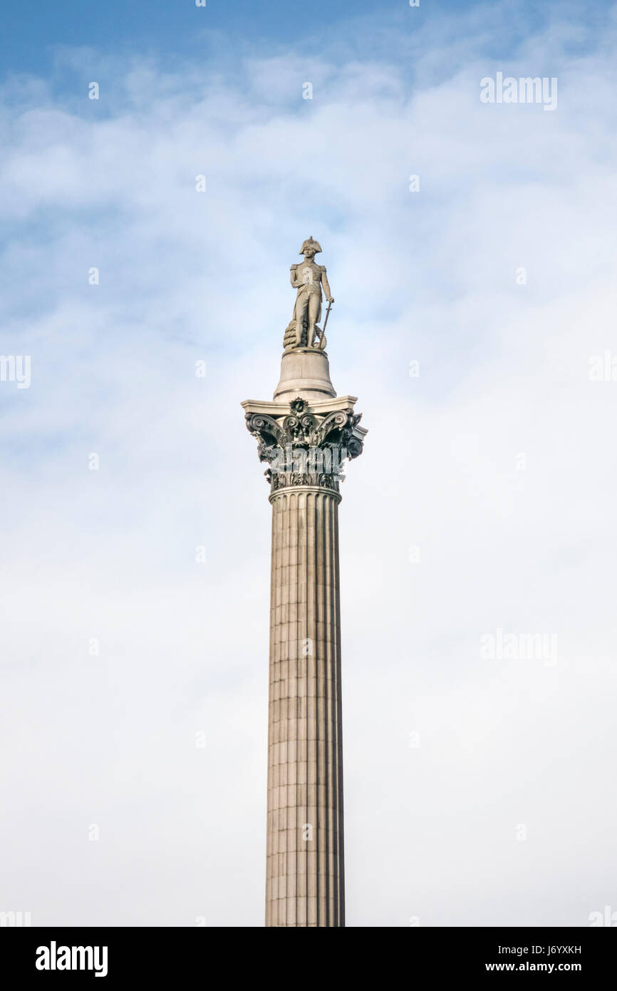 Nelsons column admiral lord hi-res stock photography and images - Alamy