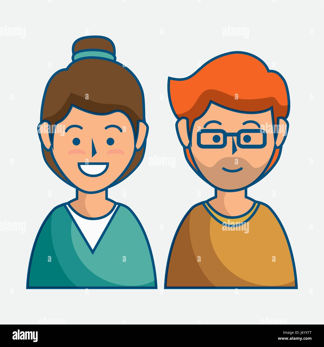Smiling people icon Stock Vector Image & Art - Alamy