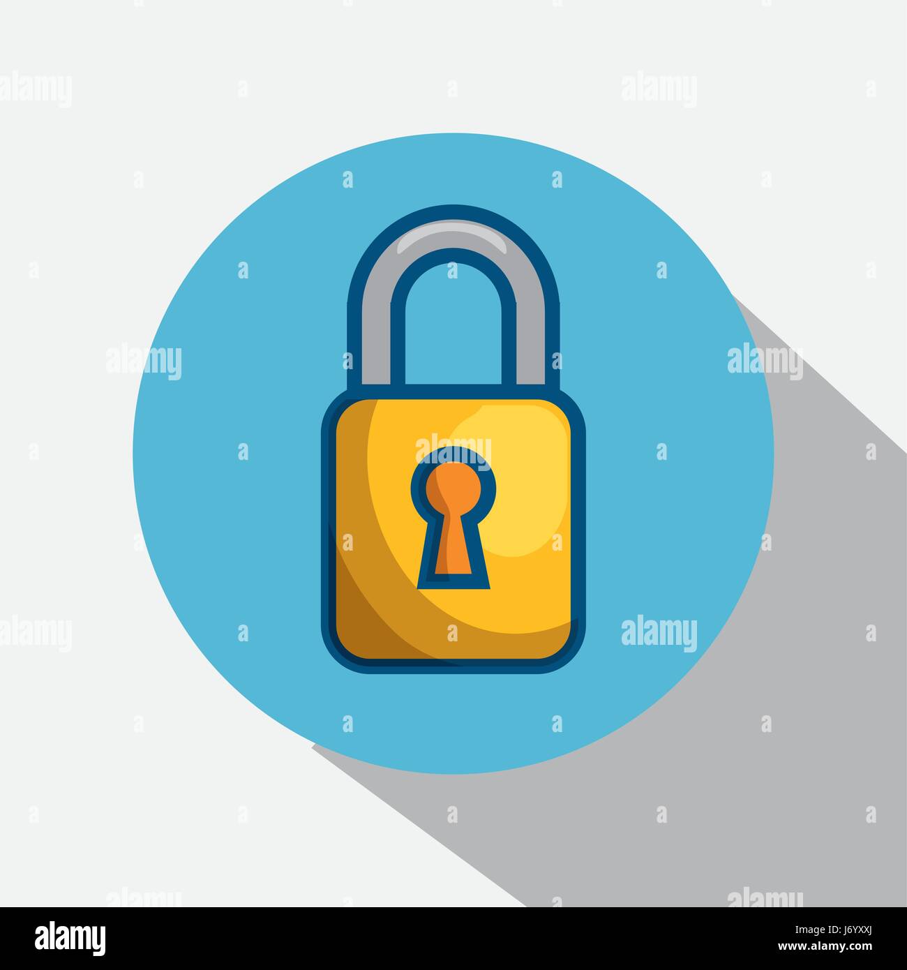 Open yellow locker Stock Vector Images - Alamy